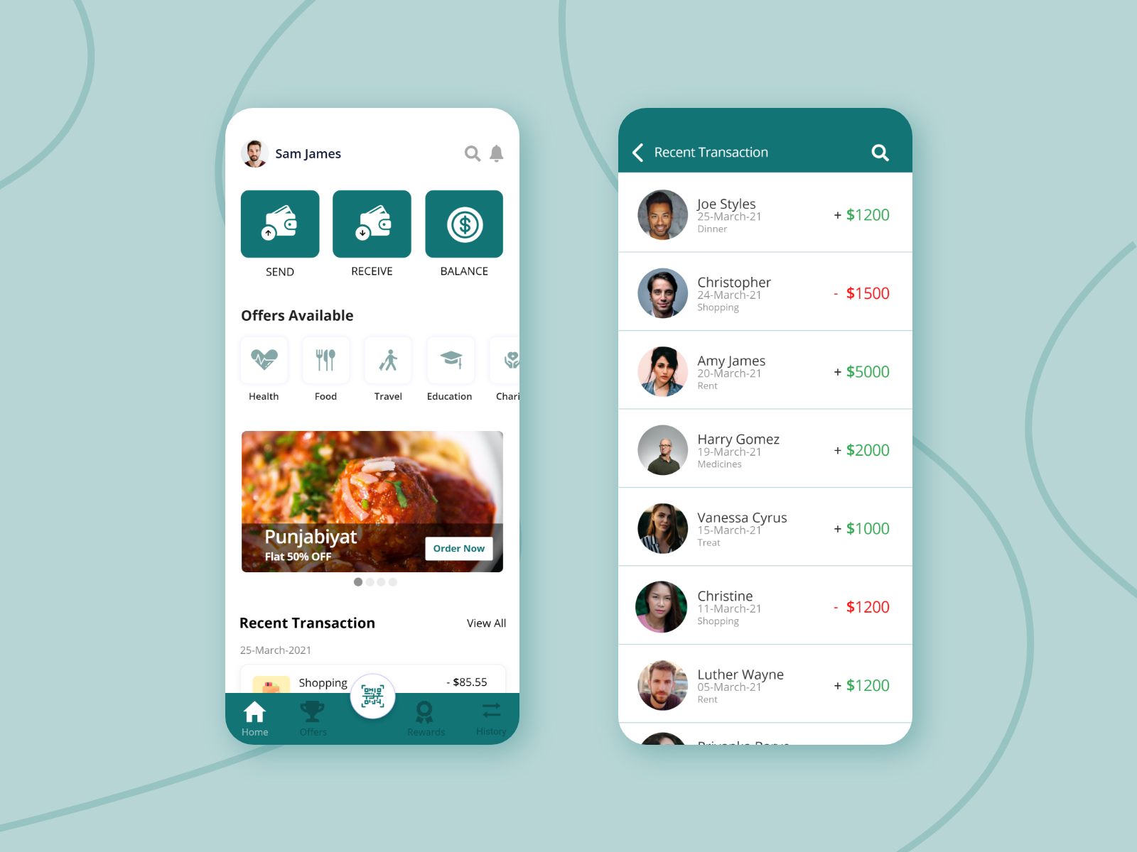 Best Online Payment App UI Design by Excellent Webworld on Dribbble