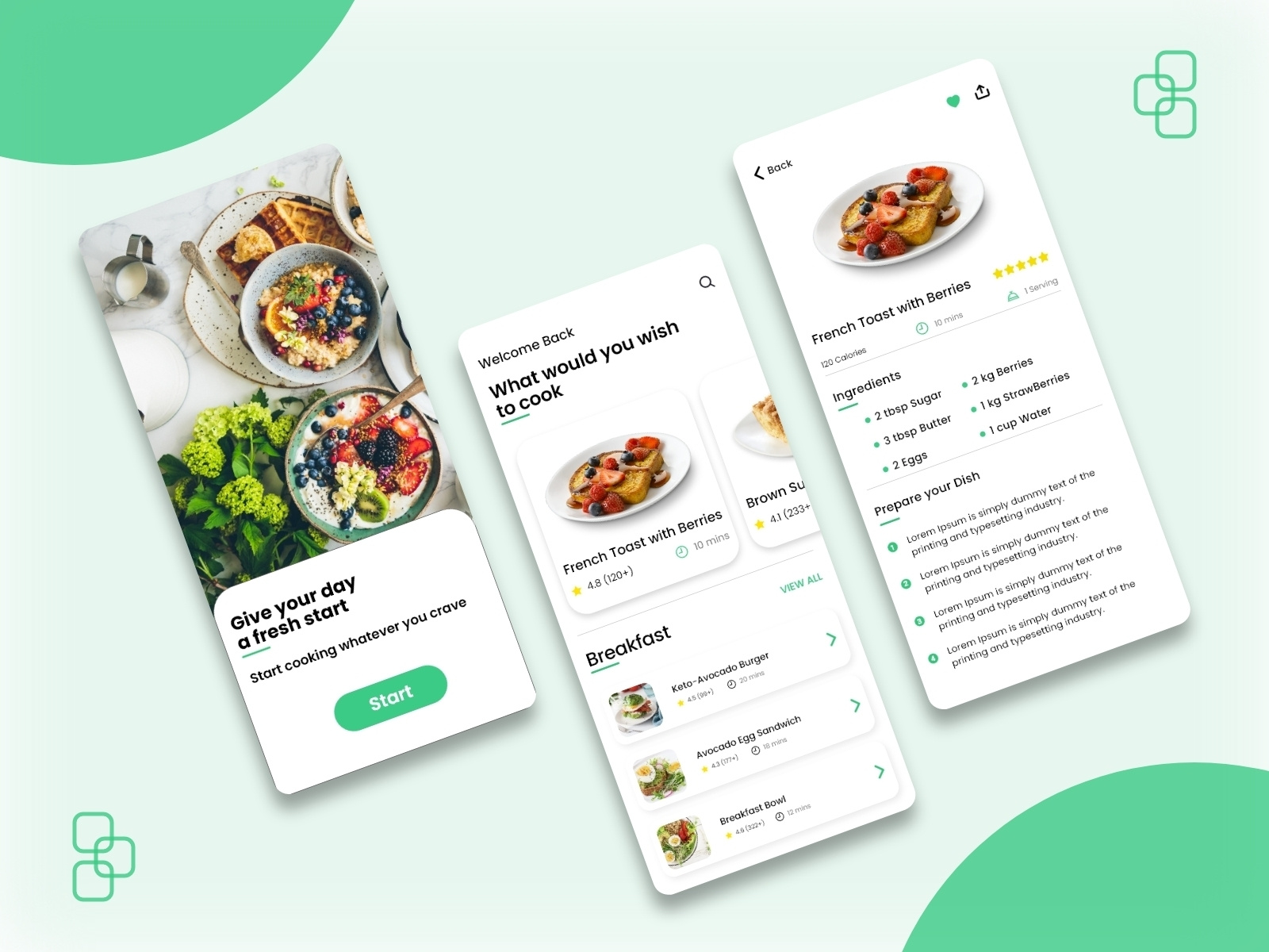 Best Recipe App Design Concept by Excellent Webworld on Dribbble