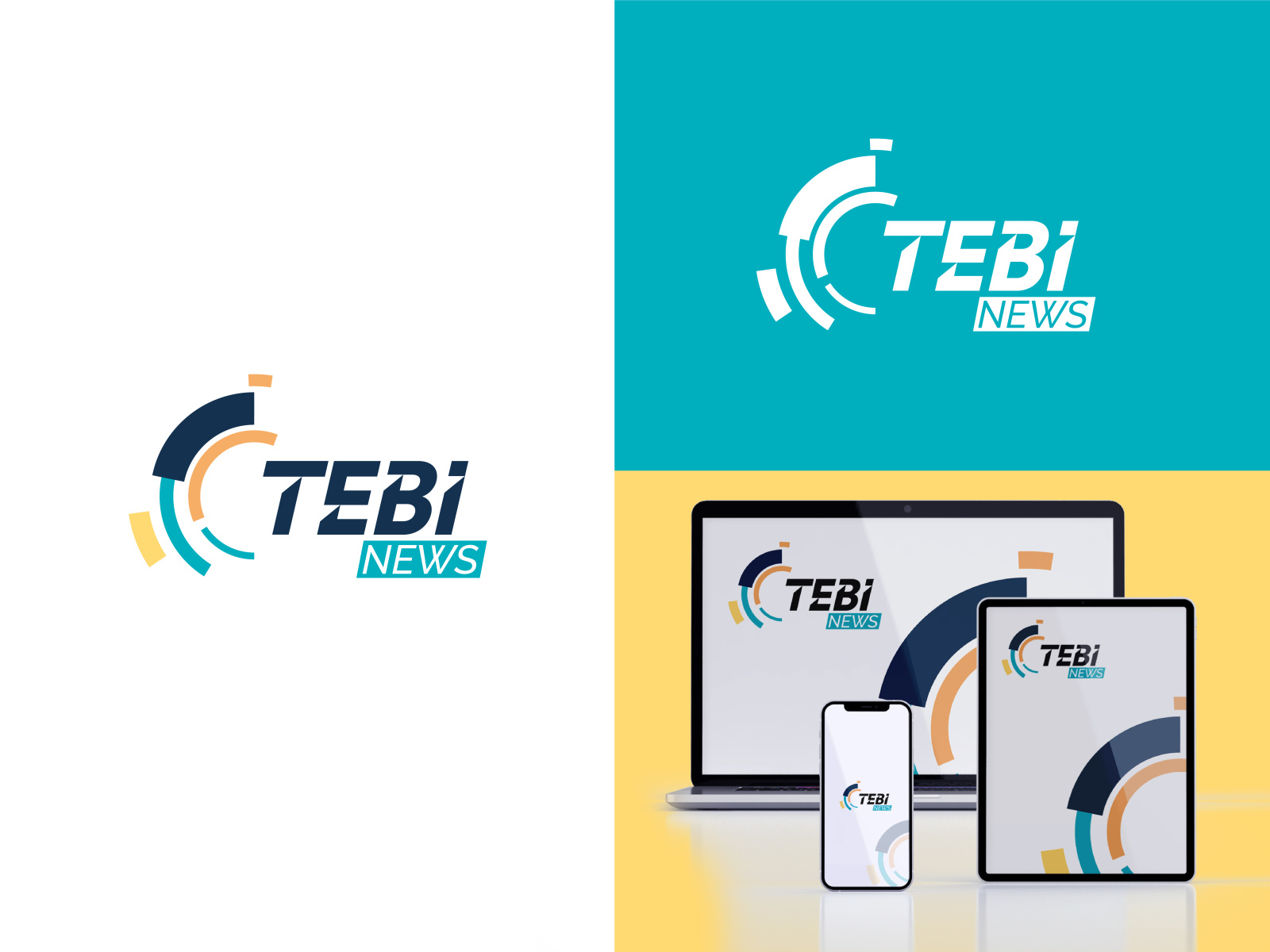 Tebi News Logo Design by Sumit Johir on Dribbble