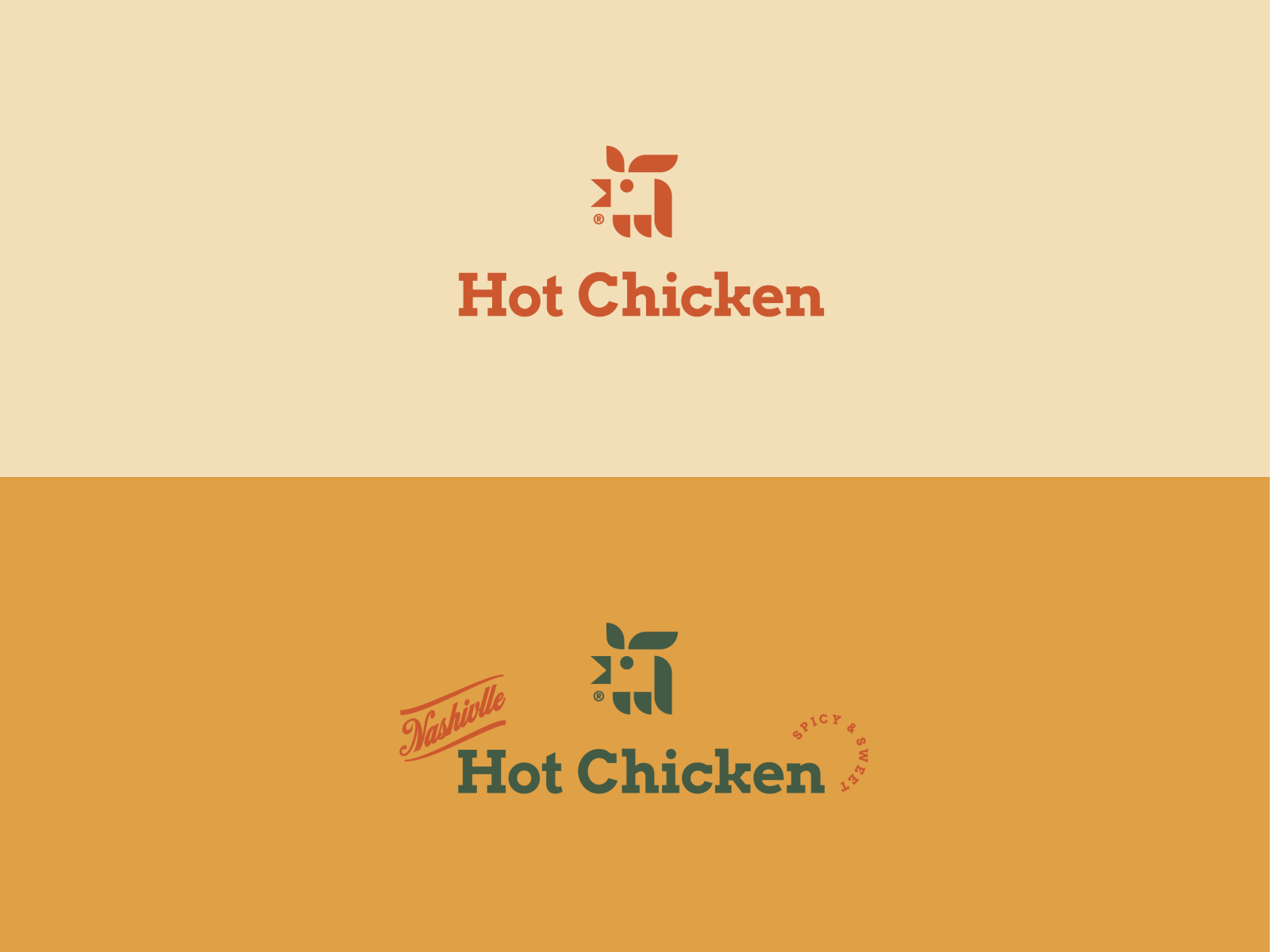 Hot Chicken Branding by Rachel Gillespie (Seer Design Co.) on Dribbble