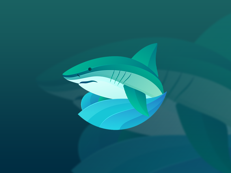 Tribal.shark NFT Sneak Peek by Yokai on Dribbble