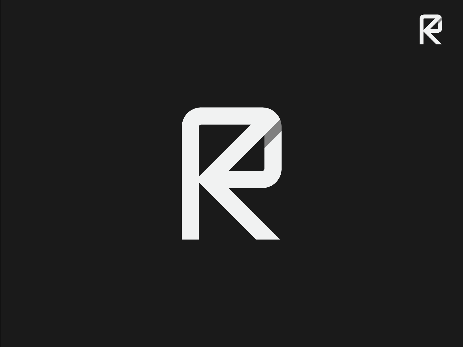 R + arrow by Berat Llapashtica on Dribbble
