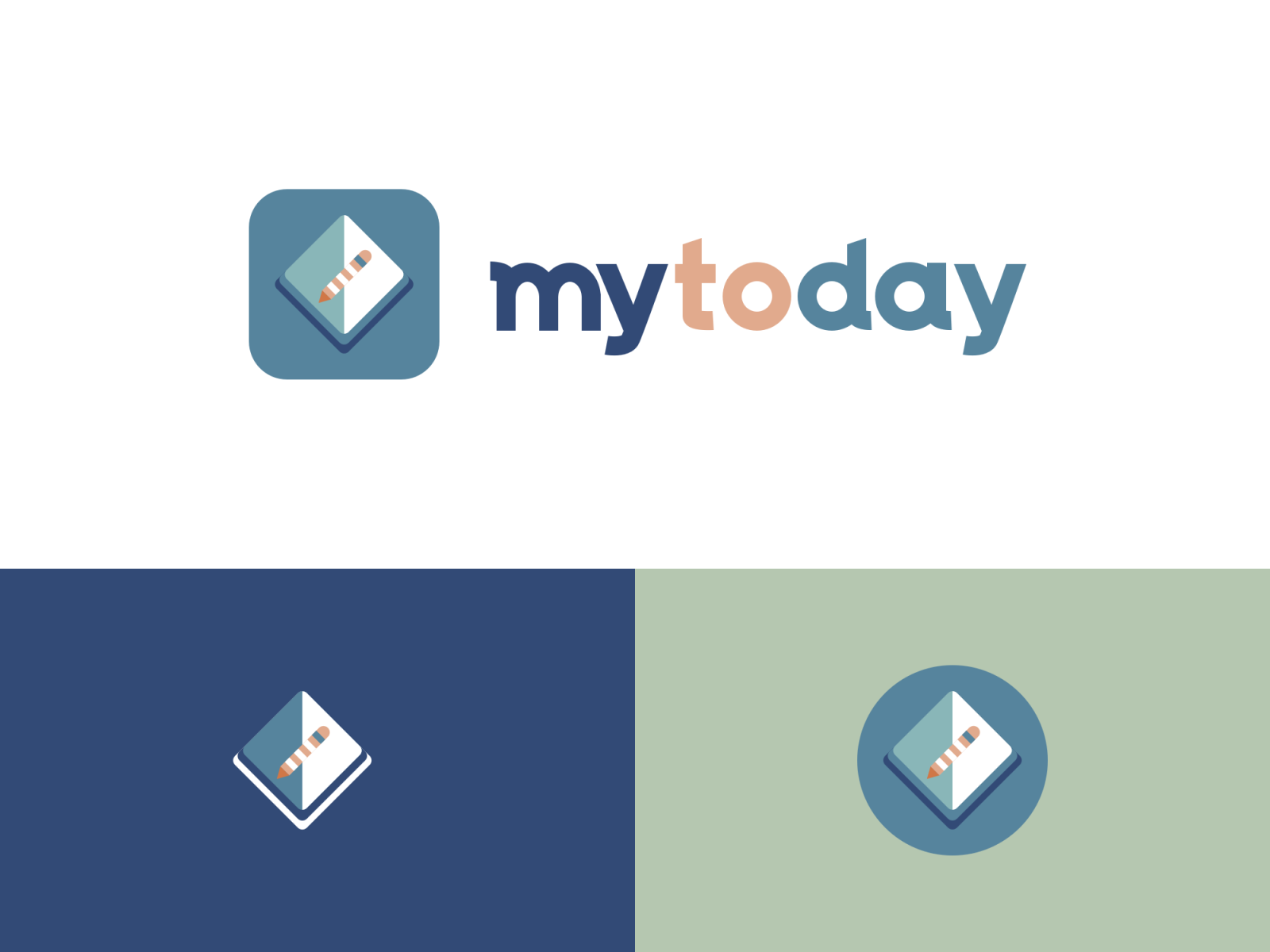 Mytoday logo&APP icon by Walden on Dribbble