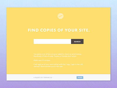 Dot Copy by Cole Townsend on Dribbble