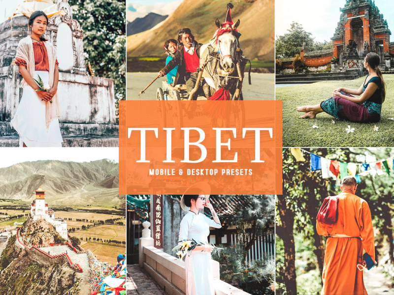 Free Tibet Mobile & Desktop Lightroom Presets by Mohammad Usama on Dribbble