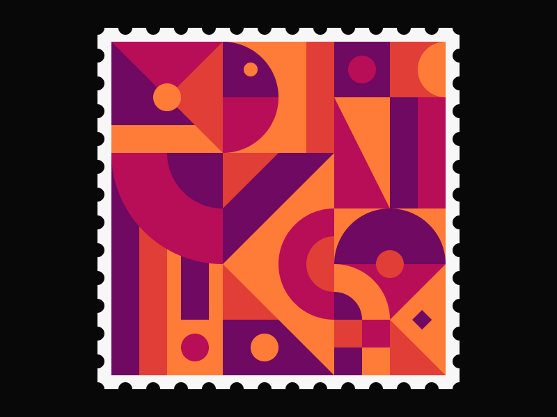 Geometric Stamp by Thorsten Beeck on Dribbble
