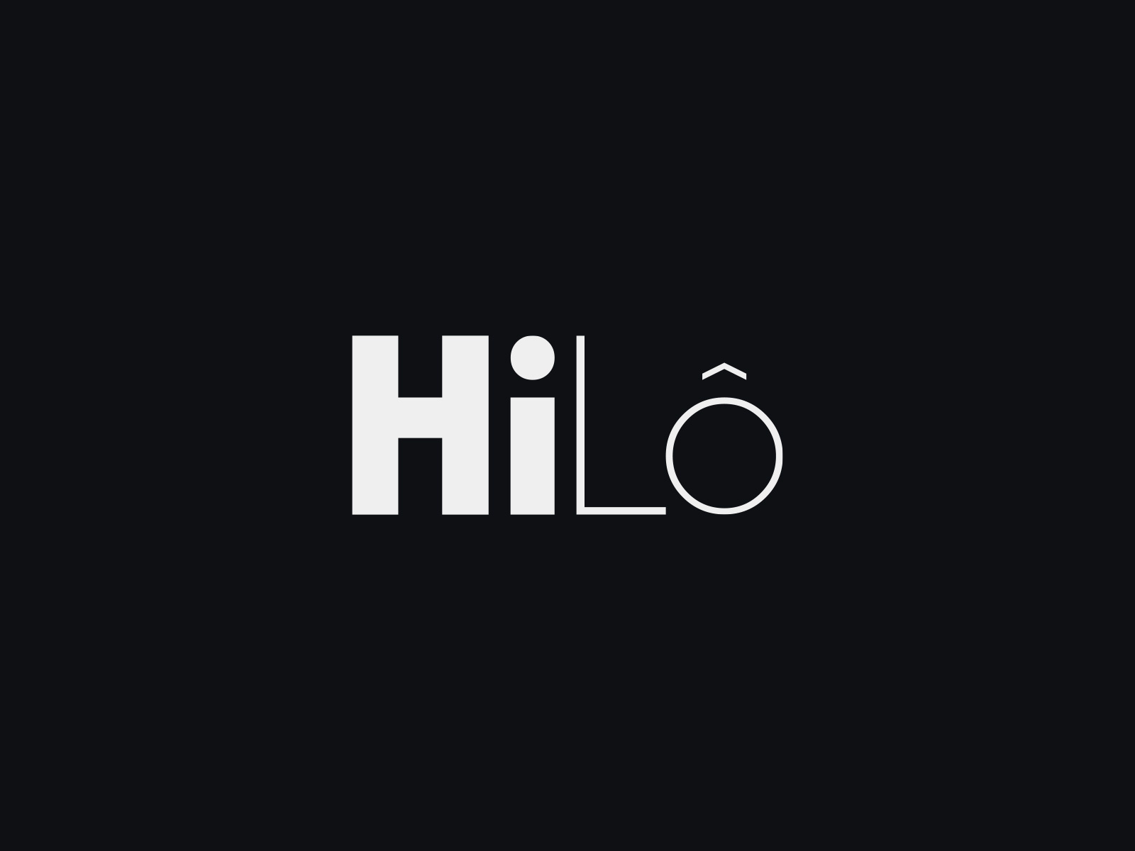 HiLô - Logotype by Edegar Junior on Dribbble