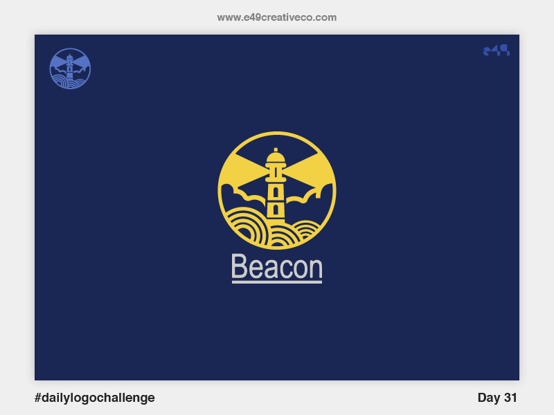 31/50 Beacon Lighthouse Logo by Eder A Enciso on Dribbble
