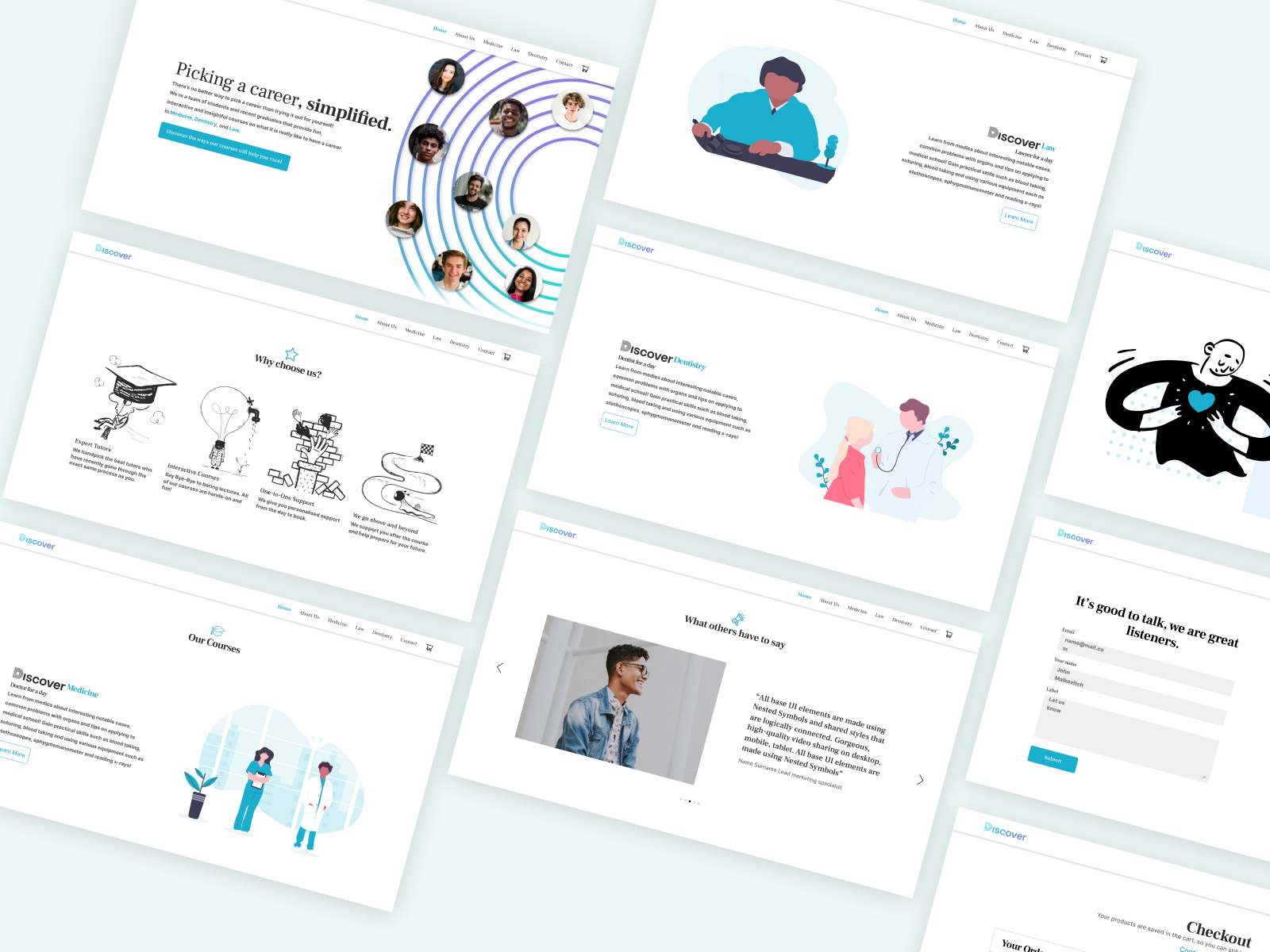Discover Webflow Landing Shots By Aonnoy Sengupta On Dribbble