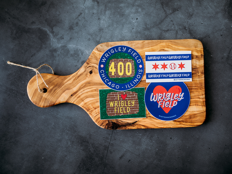 Wrigley Field Designs by Chelsie Tamms on Dribbble