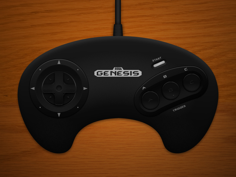 Genesis Controller by James Ferrell on Dribbble
