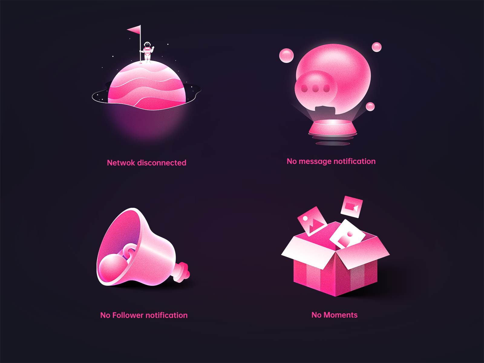 Default Page by Gushn on Dribbble