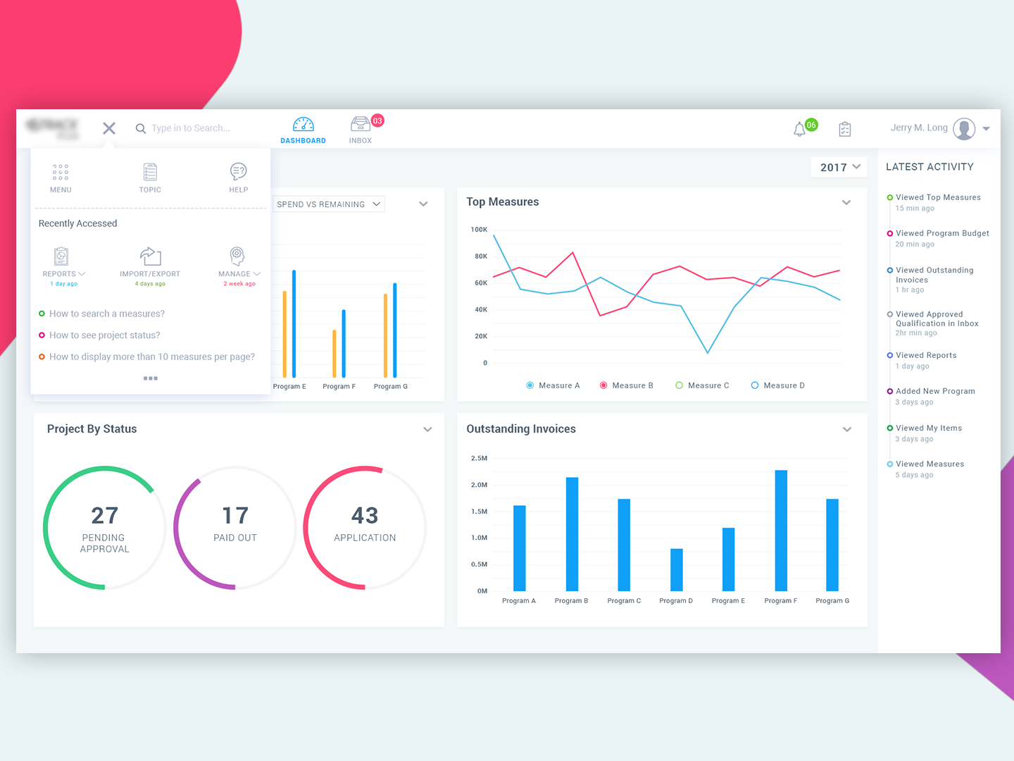 Dashboard by Prem on Dribbble