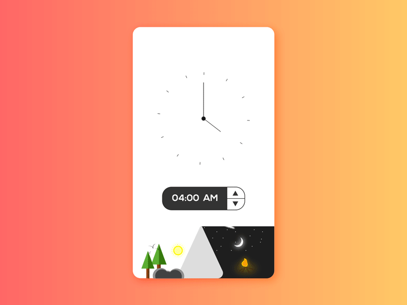 Browse thousands of Mobile Clock images for design inspiration | Dribbble