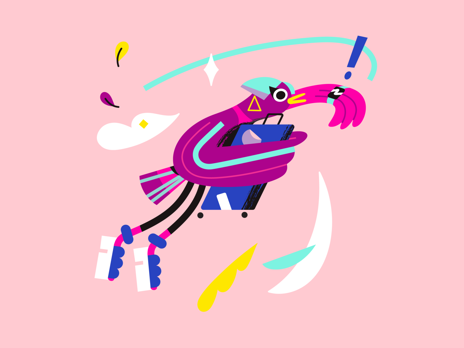 Time to return by Anya Derevyanko on Dribbble