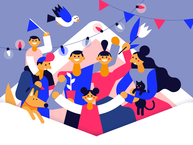 welcome mail by Anya Derevyanko on Dribbble