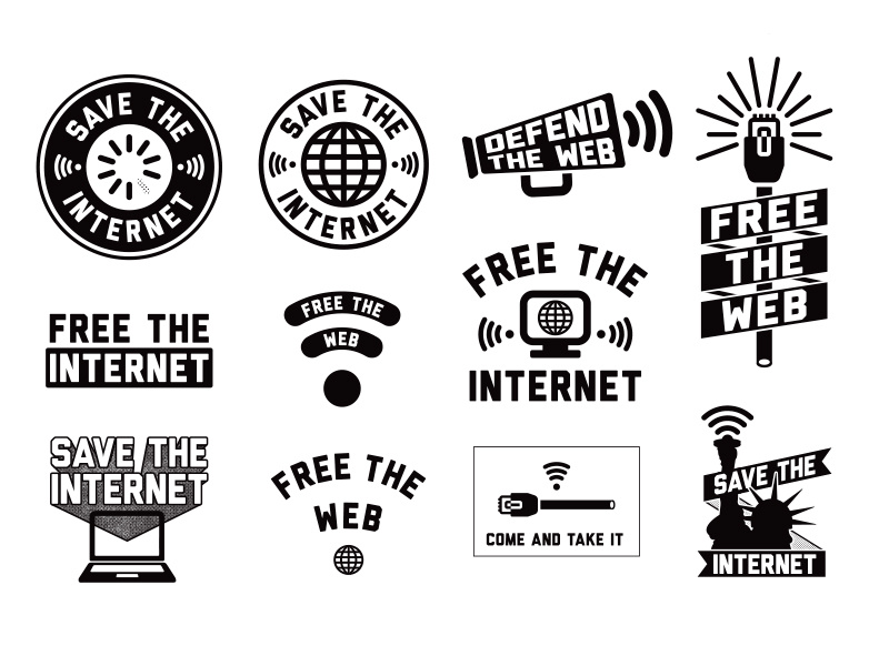 Net Neutrality Series by Aaron Parra on Dribbble