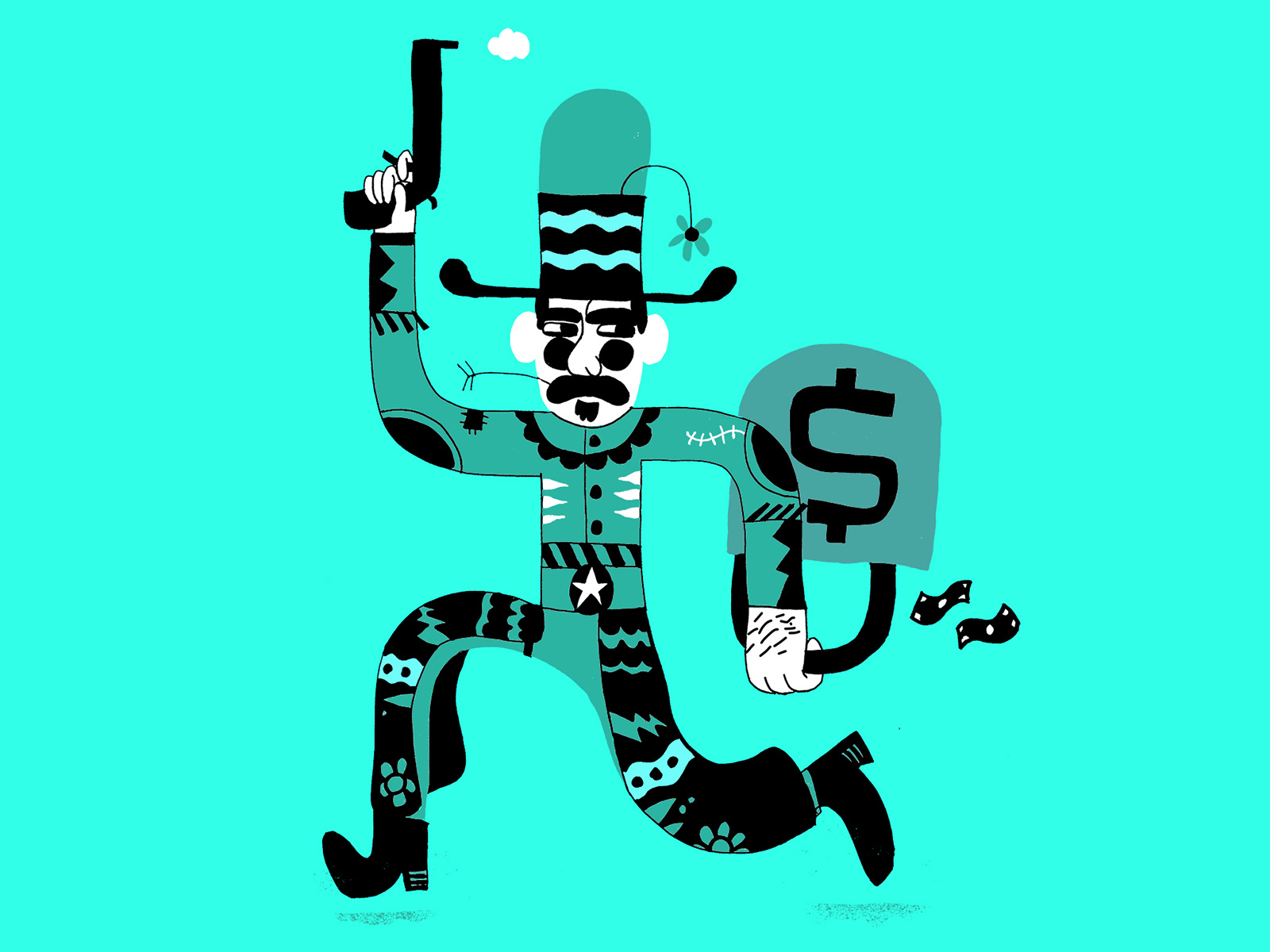 Cowboy by Mike McKeogh on Dribbble