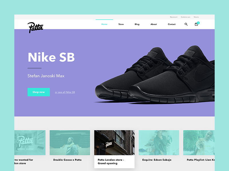 Patta Redesign by Ton on Dribbble