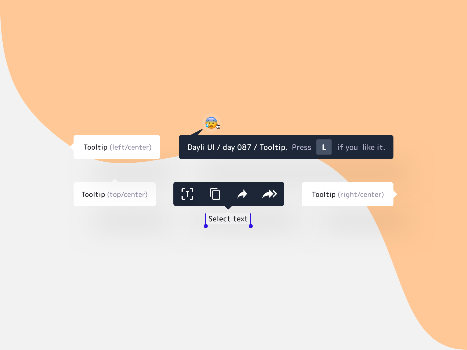 Tooltip by Sergey on Dribbble