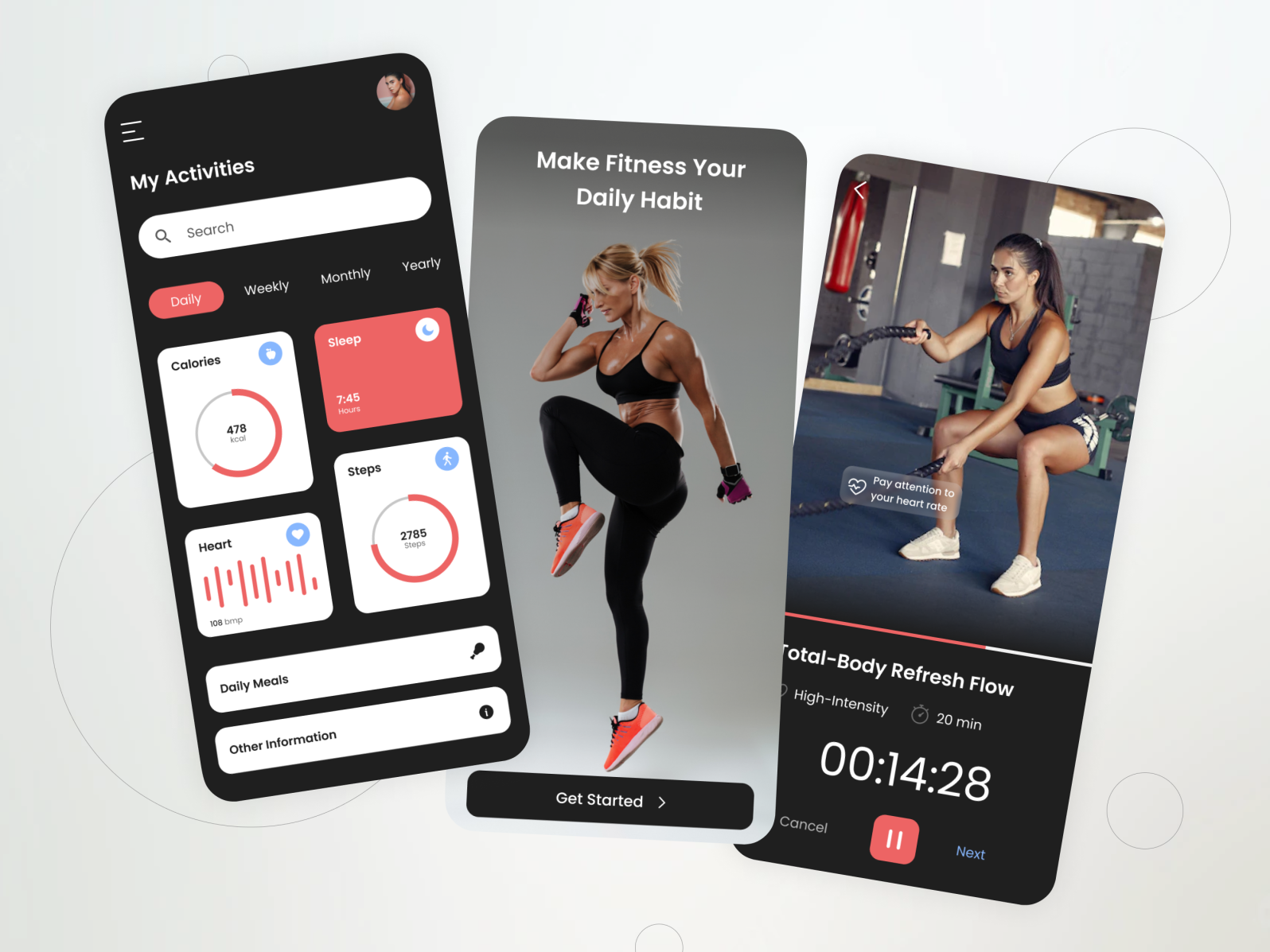 Fitness Activity Tracker App Design by XongoLab Technologies LLP on ...