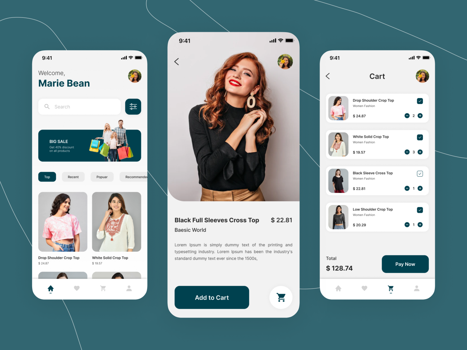 E-Commerce Shopping App Design by XongoLab Technologies LLP on Dribbble