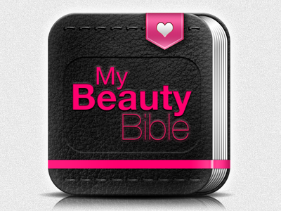 My Beauty Bible Icon by Webelinx on Dribbble