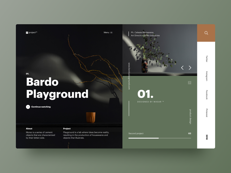 Typography UI — Project 34 by Juraj Masar on Dribbble