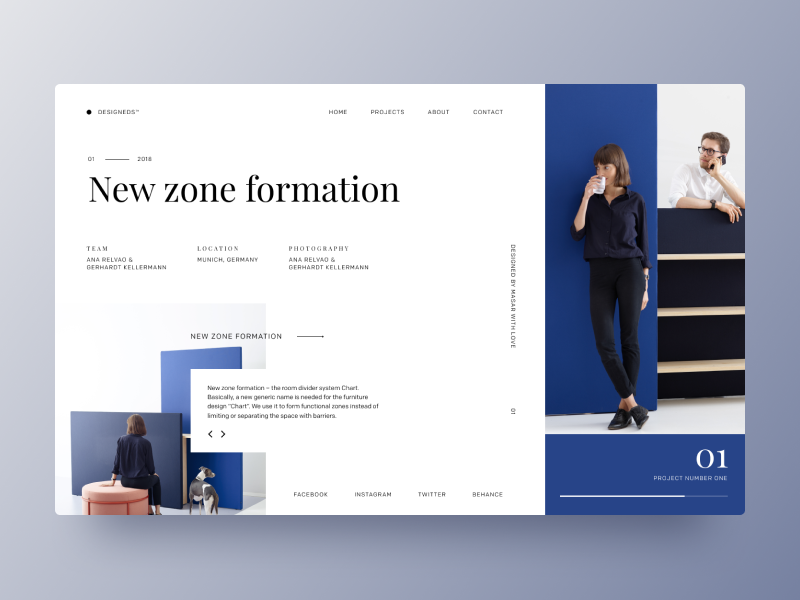 Typography UI — Project 56 by Juraj Masar on Dribbble