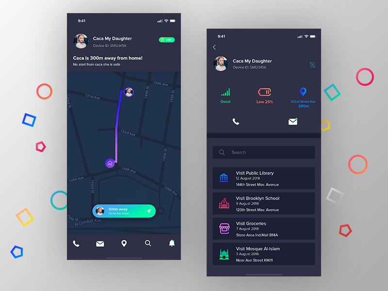 Child Monitoring Apps by Tengku Juansyah on Dribbble