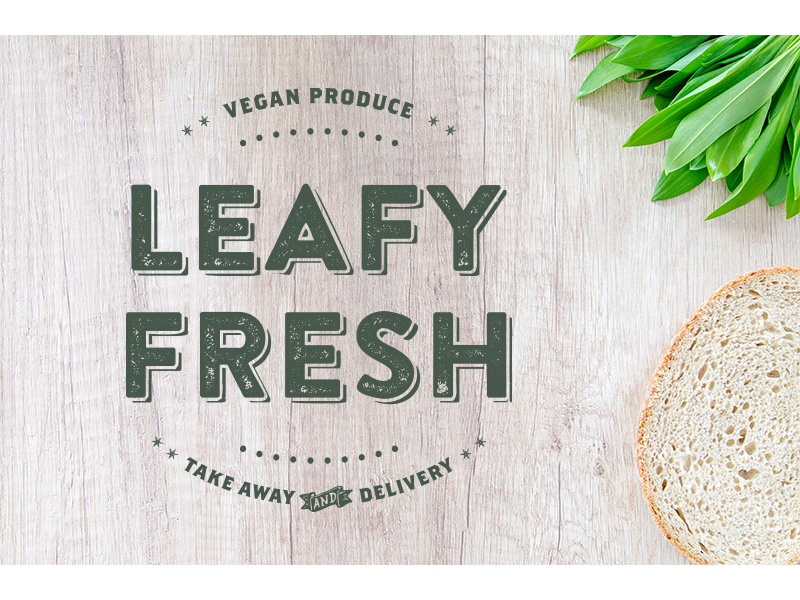 Leafy Fresh - Take Away & Delivery by Chris Go on Dribbble