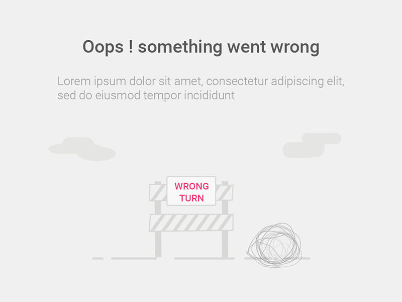 Something Went Wrong by navya padmashali on Dribbble