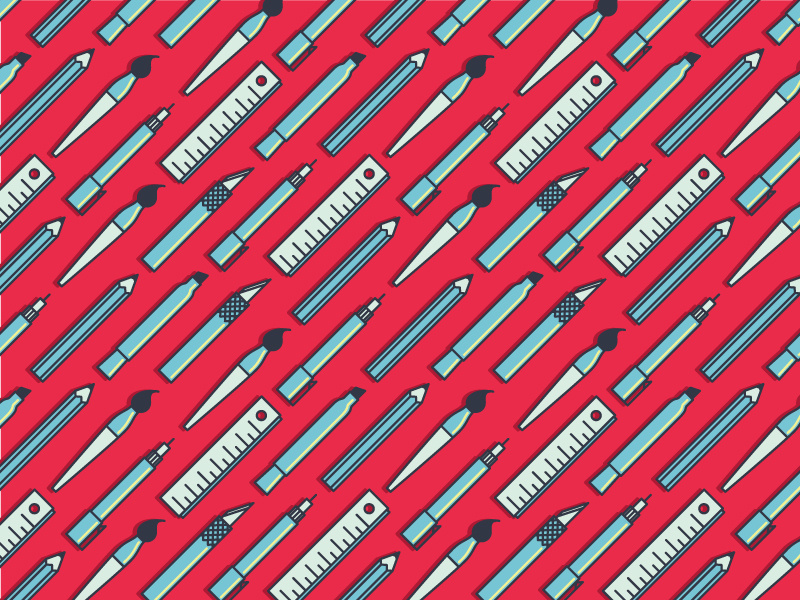 Tool Pattern by Natasha Fedorova on Dribbble