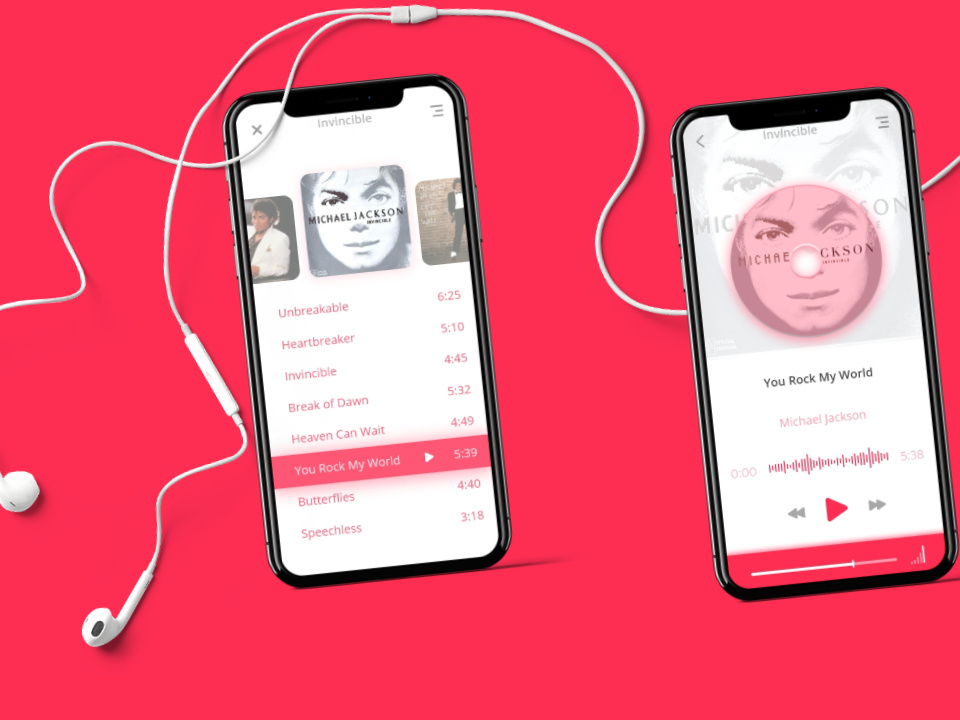 Daily Ui Challenge 009 Media Player by Mounir - Product Designer on ...