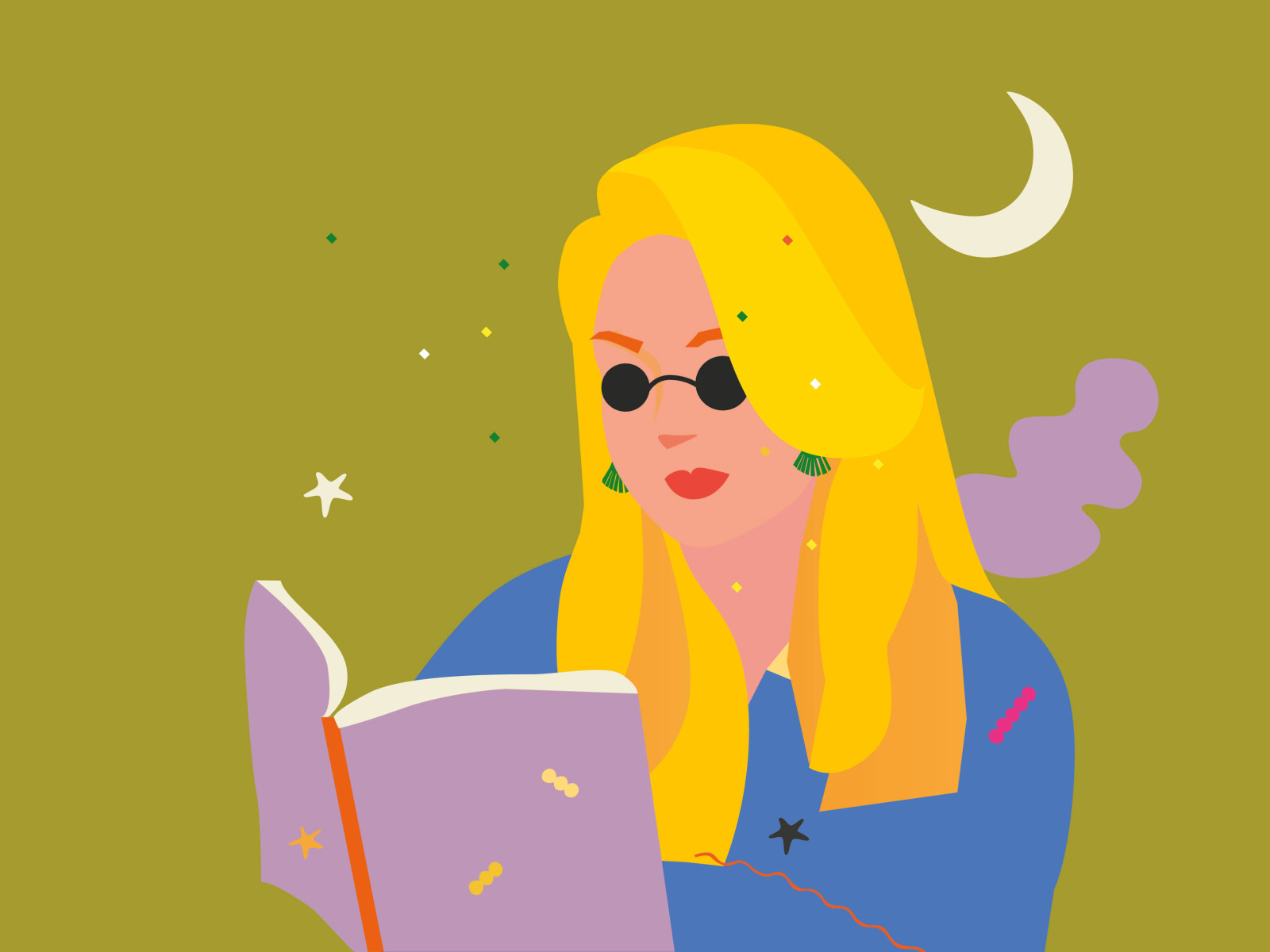 Reading by Yoonhee Boo on Dribbble