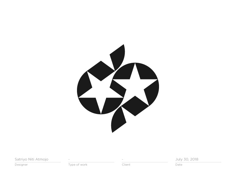 Stars / star logo, monogram by Satriyo Atmojo on Dribbble
