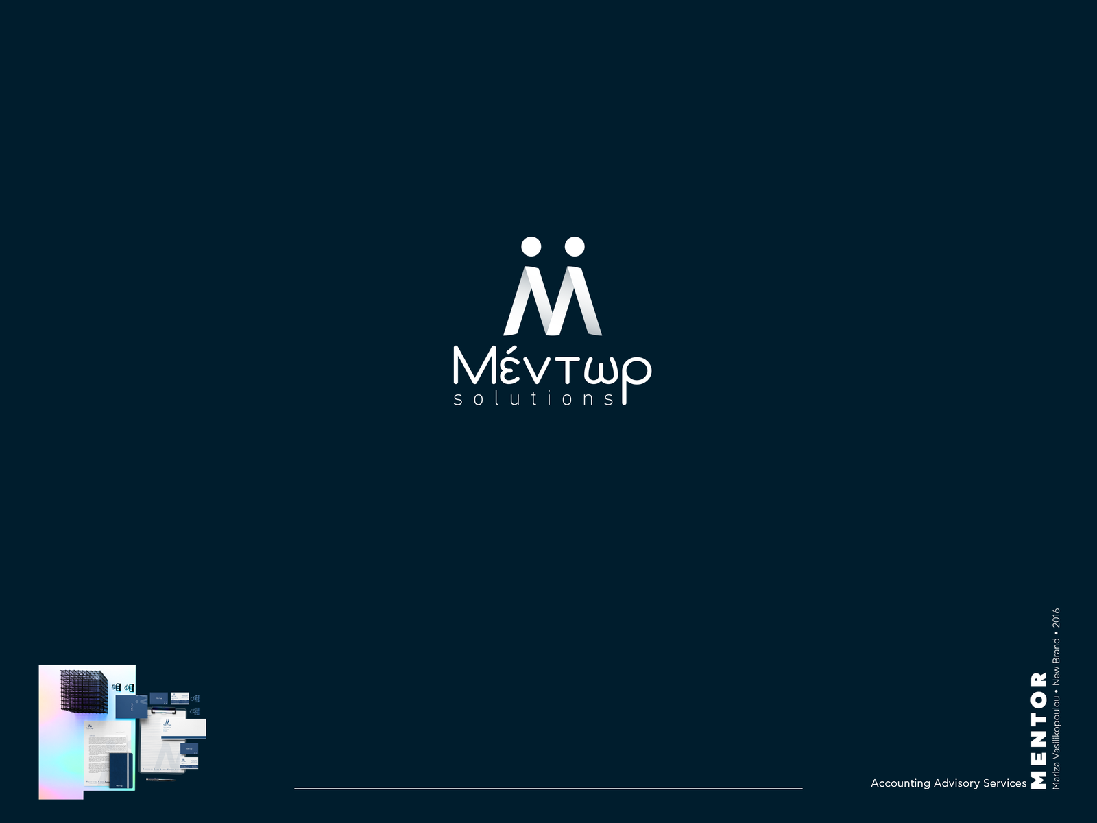 Mentor Logo by Mariza Vasilikopoulou on Dribbble