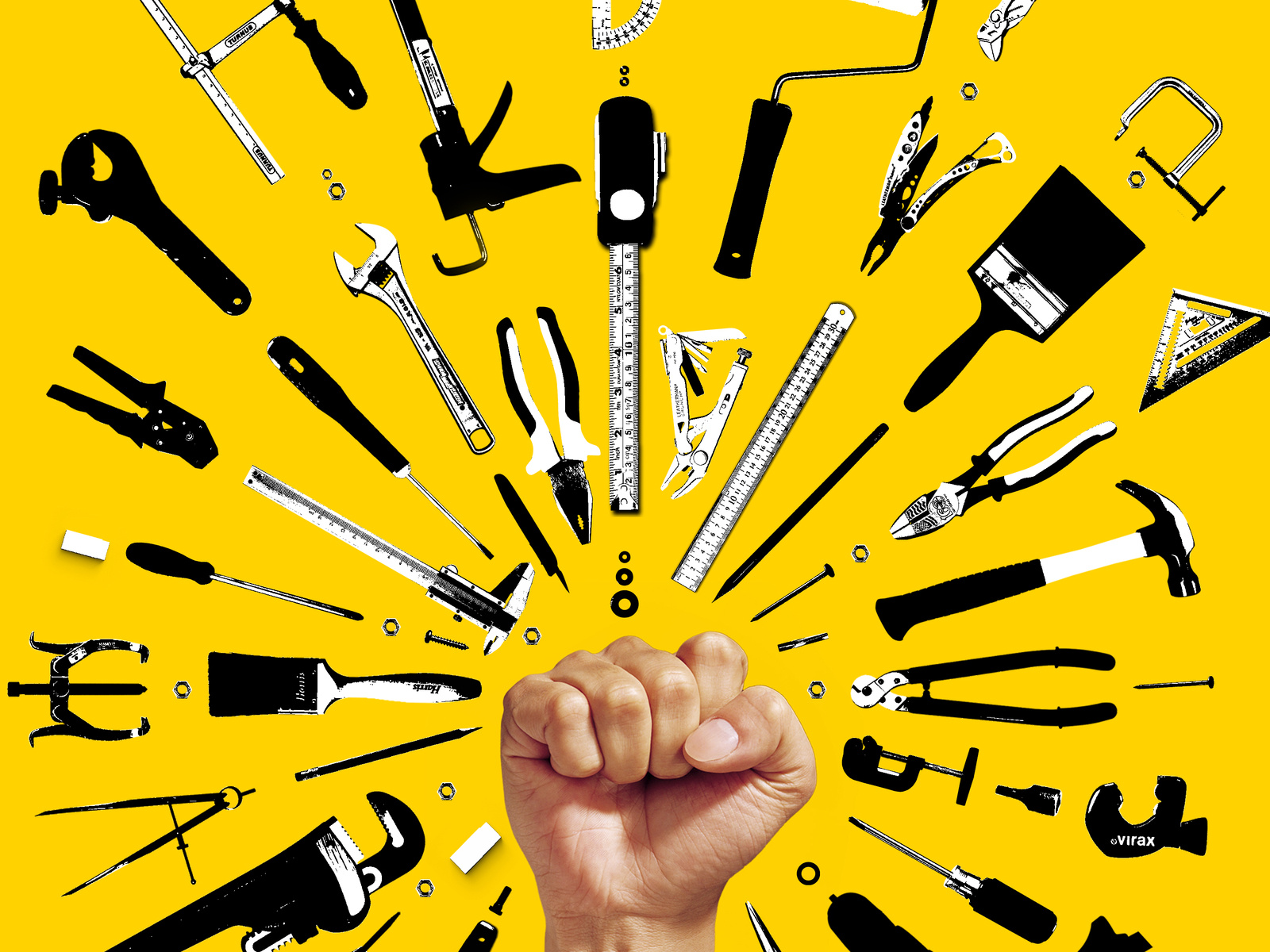 DIY & Constructions Poster Detail by Mariza Vasilikopoulou on Dribbble