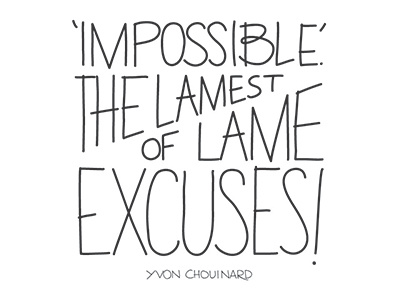 Lame Excuses by Chrissie on Dribbble