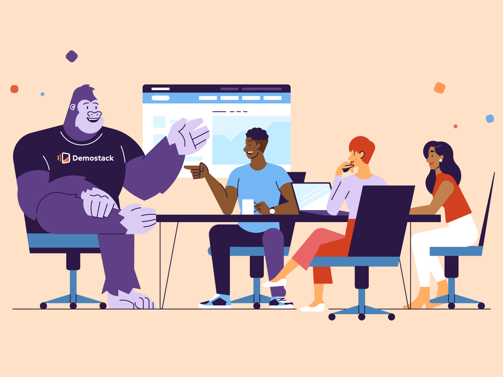 Demo Monkey Presentation by Darin Lammers on Dribbble