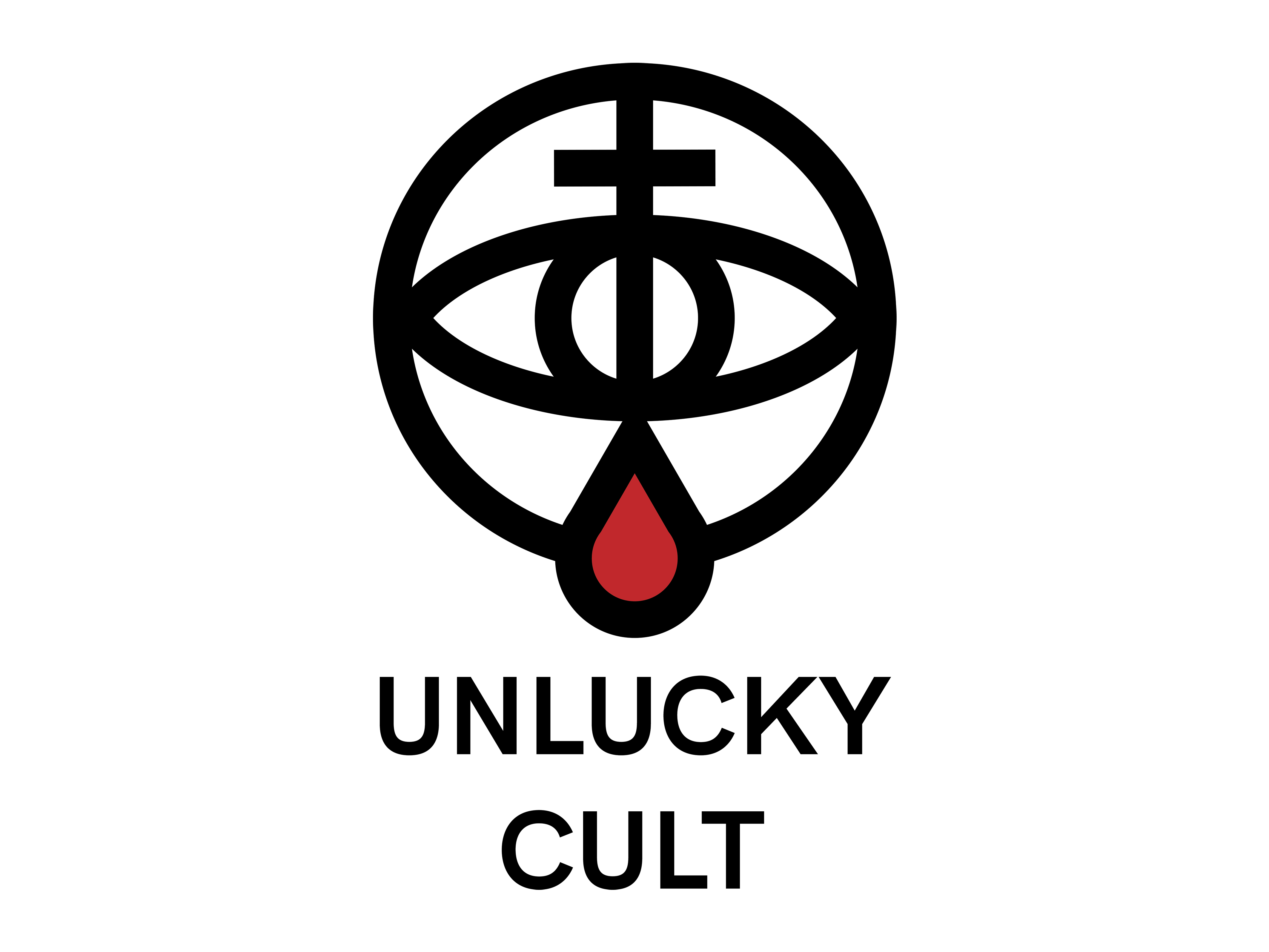 Unlucky Cult Logo by Matthew Panio on Dribbble