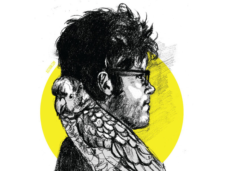 Saul Conrad Gig Poster by Aaron Z. Lee on Dribbble