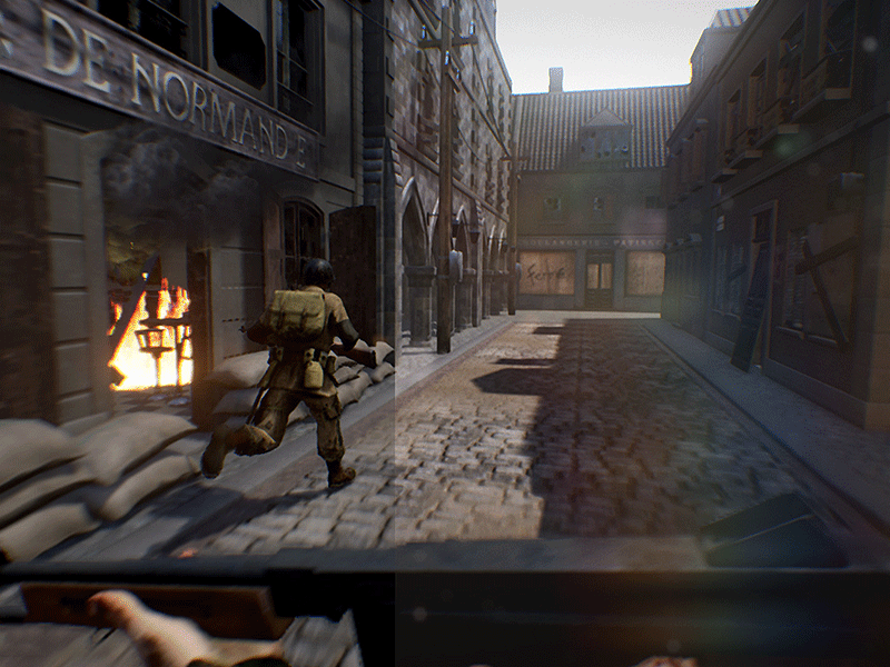 Battalion 1944 color grading (concept) by Julius Lattke on Dribbble