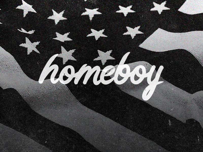 Homeboy Handlettering by Dustin Chessin on Dribbble