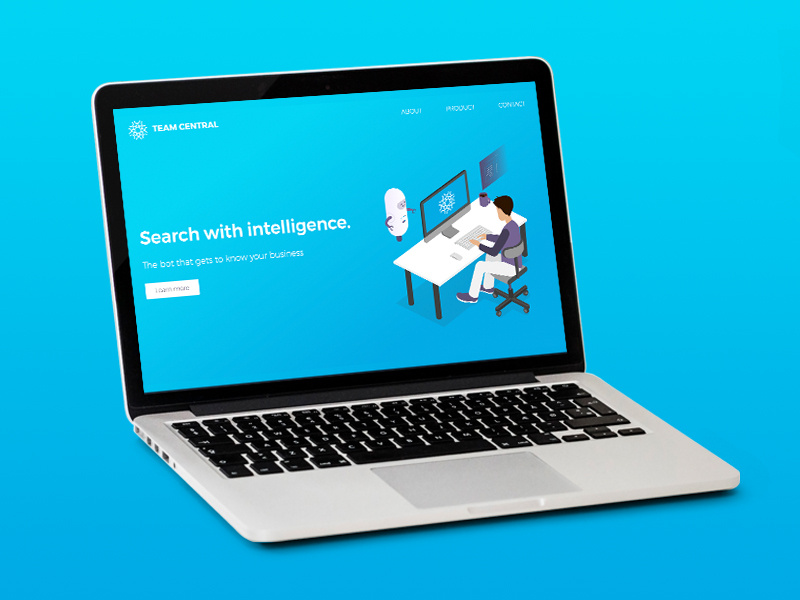 Team Central Website by Morgan Fuller on Dribbble