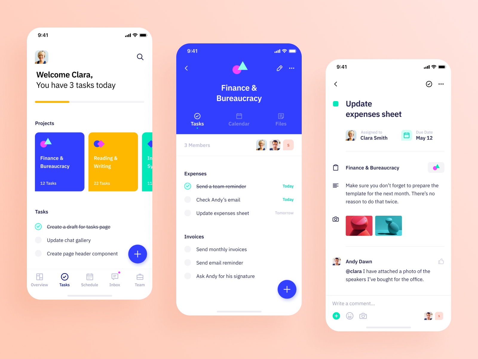 Indigo Ds - Tasks Grid by Bojan Joncic on Dribbble
