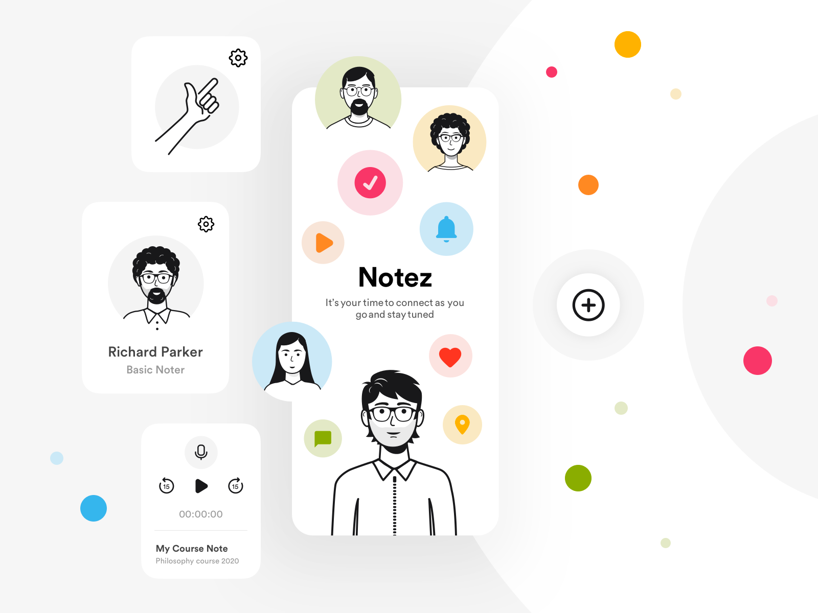 Notez App Widgets by Yoad Nave on Dribbble