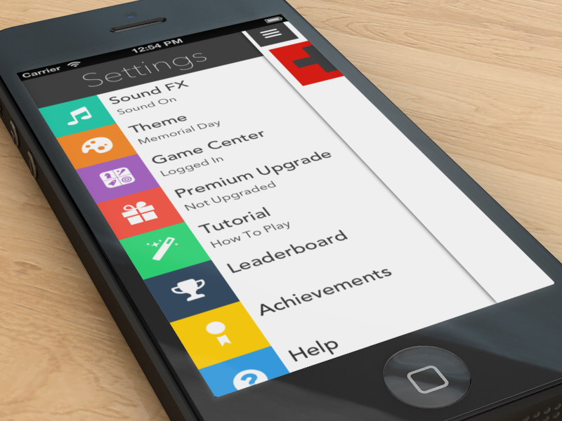 XO9 Settings by Joe Blau on Dribbble