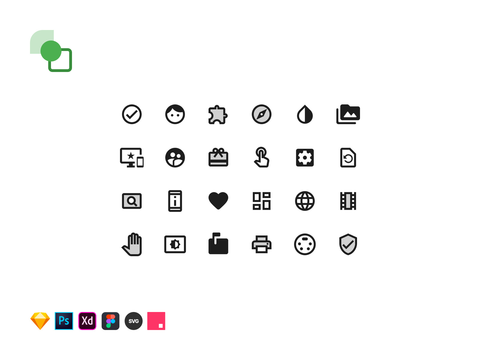 Material Icons Library (Freebie) by Sab Khasanov on Dribbble