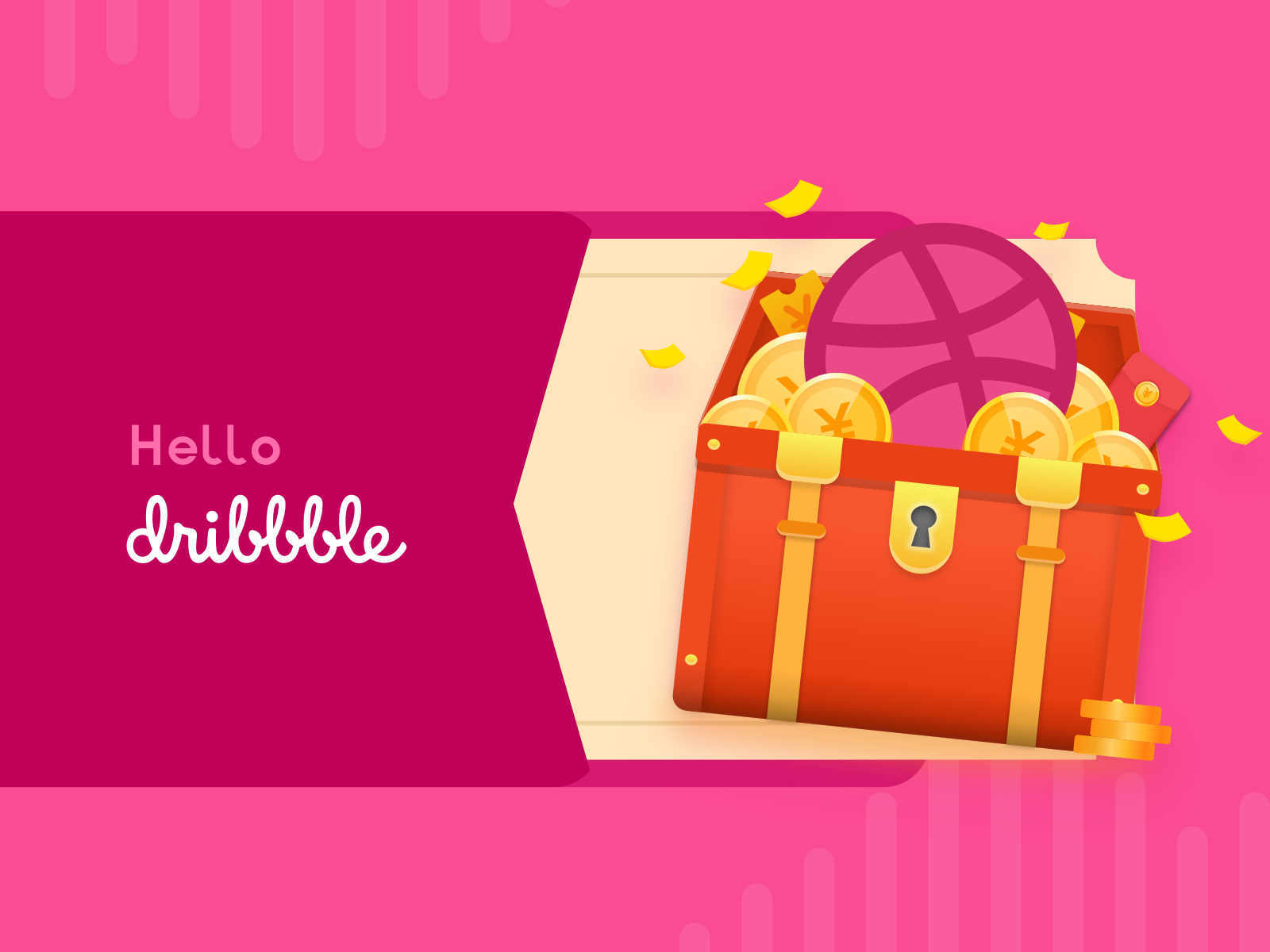 Hello Dribbble! by Ech0s on Dribbble